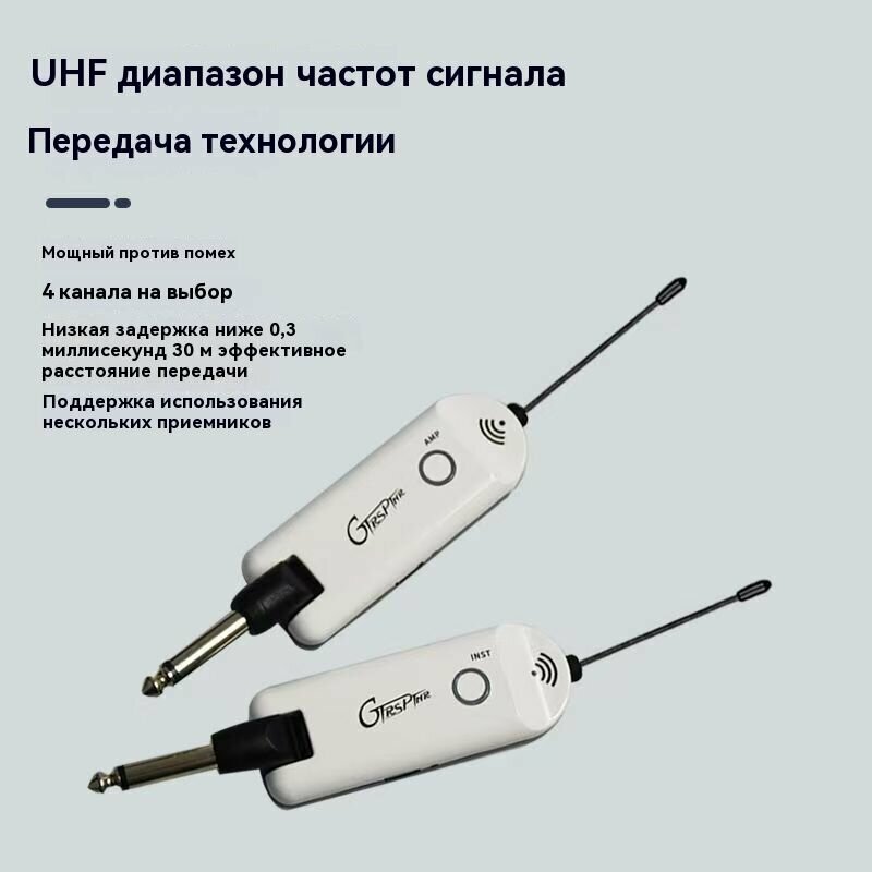 MOOER GWU4 усовершенствованная беспроводная гитарная система для еще большей свободы в пути u