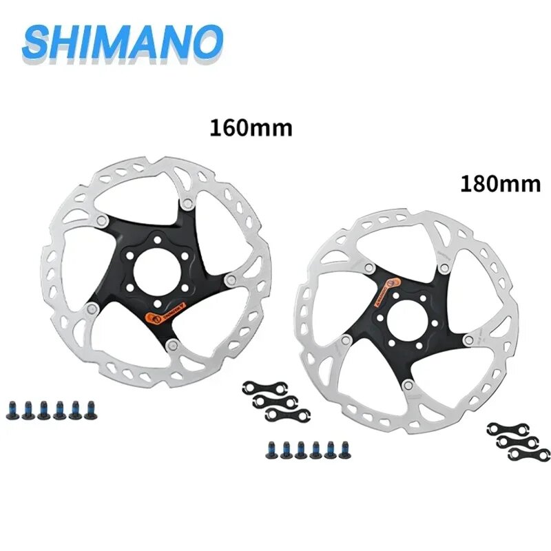 Shimano SLX SM-RT76 Дисковый тормозной ротор 6 болтов 160/180/203 мм RT76 160mm and 180mm