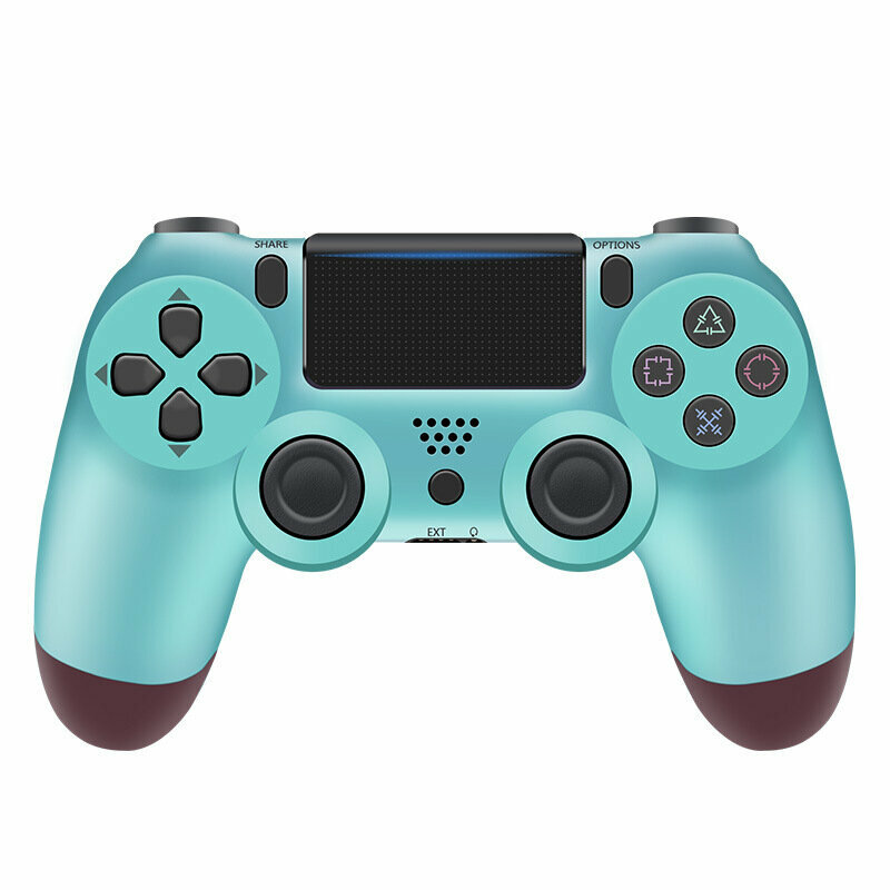 Красный джойстик PS4 V2 – беспроводной, Bluetooth, для ПК и телефона