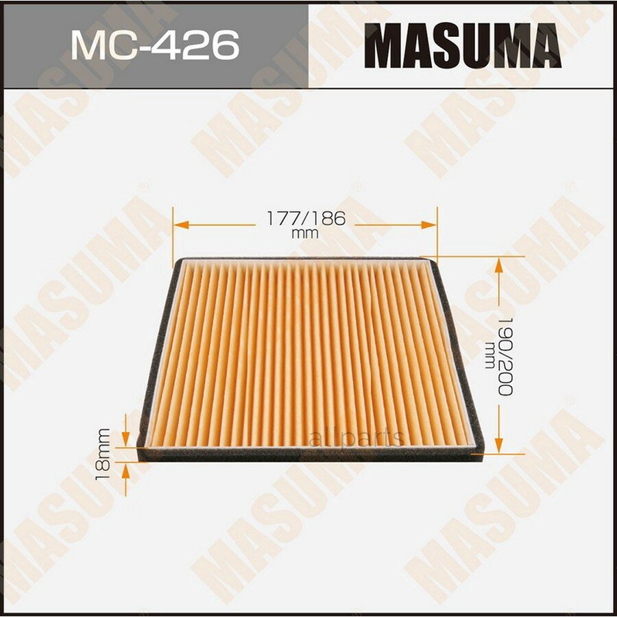 MASUMA MC-426 фильтр салона!\ Mitsubishi Colt Plus 1.5 04>