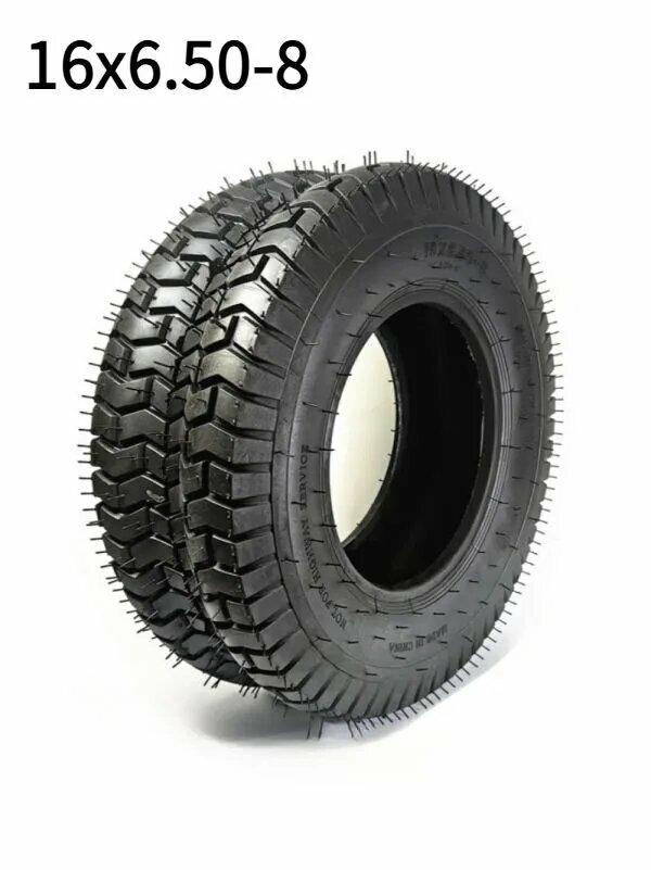 KNOW EASY-Покрышка Бескамерная 16x6.50-8 для квадроцикла, газонокосилка Мотошины 135/R16