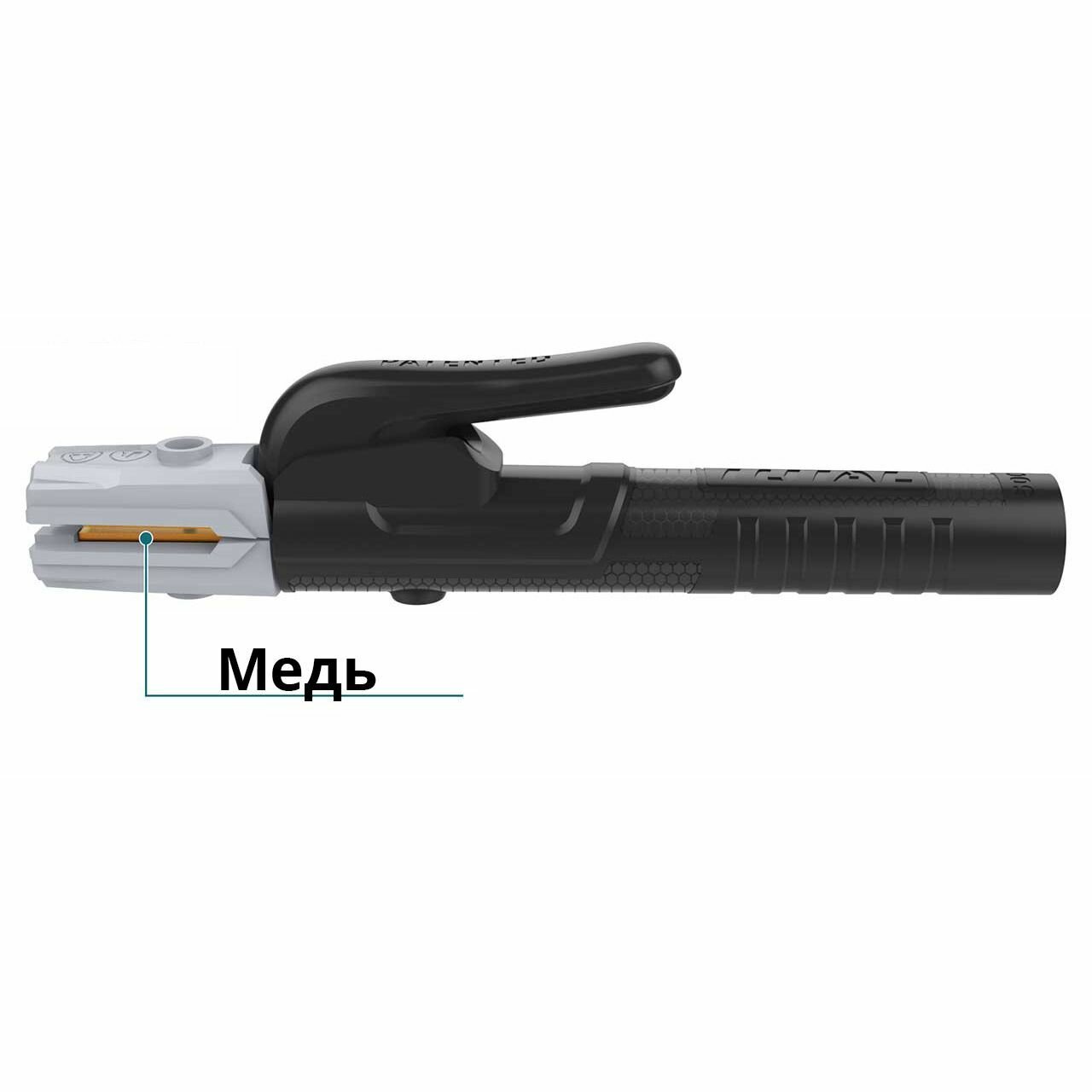 Сварочный держатель электродов TOTAL TWAH5006, максимальная сила тока 500 А