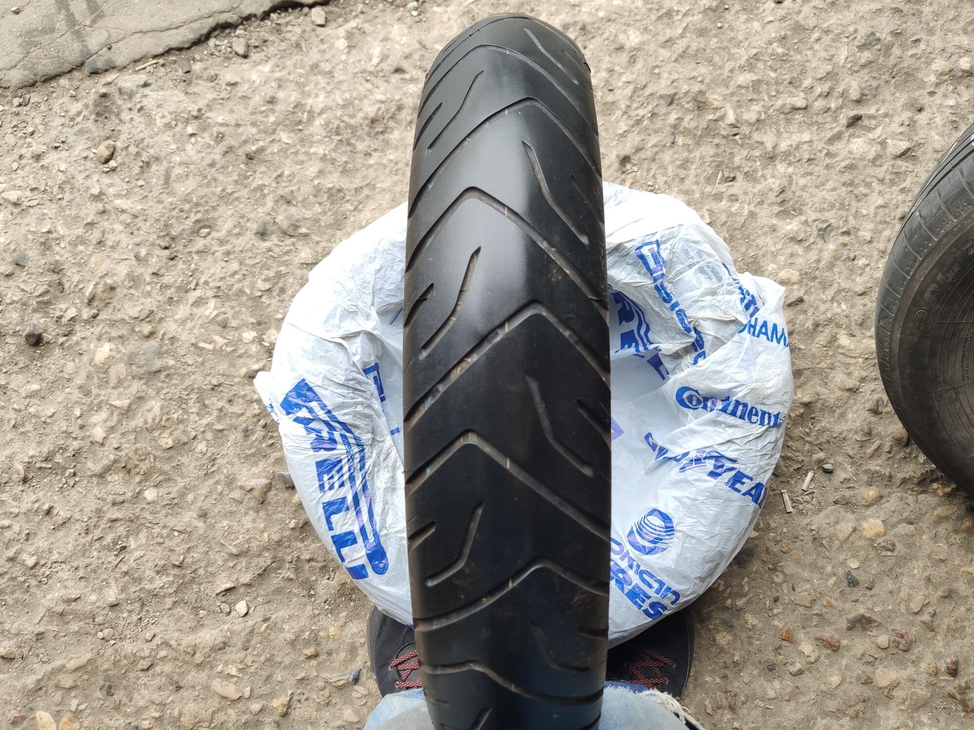 Мотошина БУ для мотоцикла Bridgestone Battlax A41 120 / 70 R19 0021933