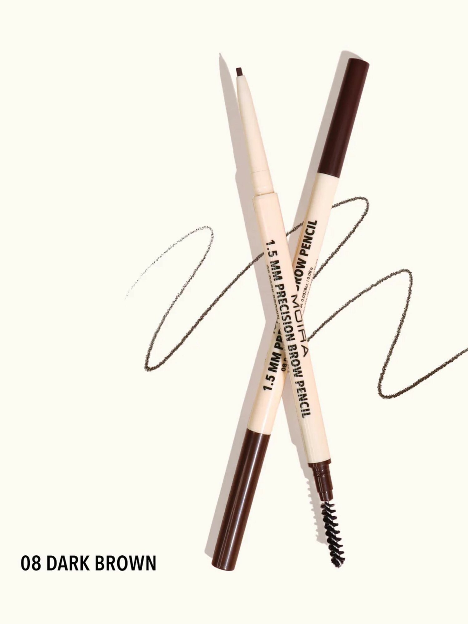 MOIRA Карандаш для бровей Precision Brow Pencil (008 Dark Brown)