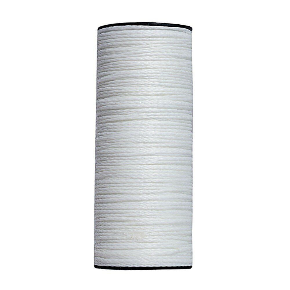 Нить крученая полипропиленовая 2 пряди белая d1,2 мм 100 м МДС без сердечника