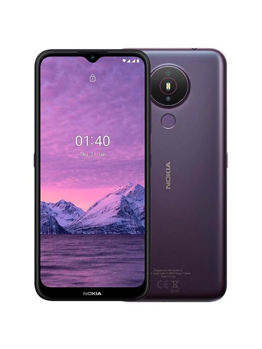 6.52" Смартфон 1.4 DS TA-1322 LTE 3+64 ГБ фиолетовый РСТ