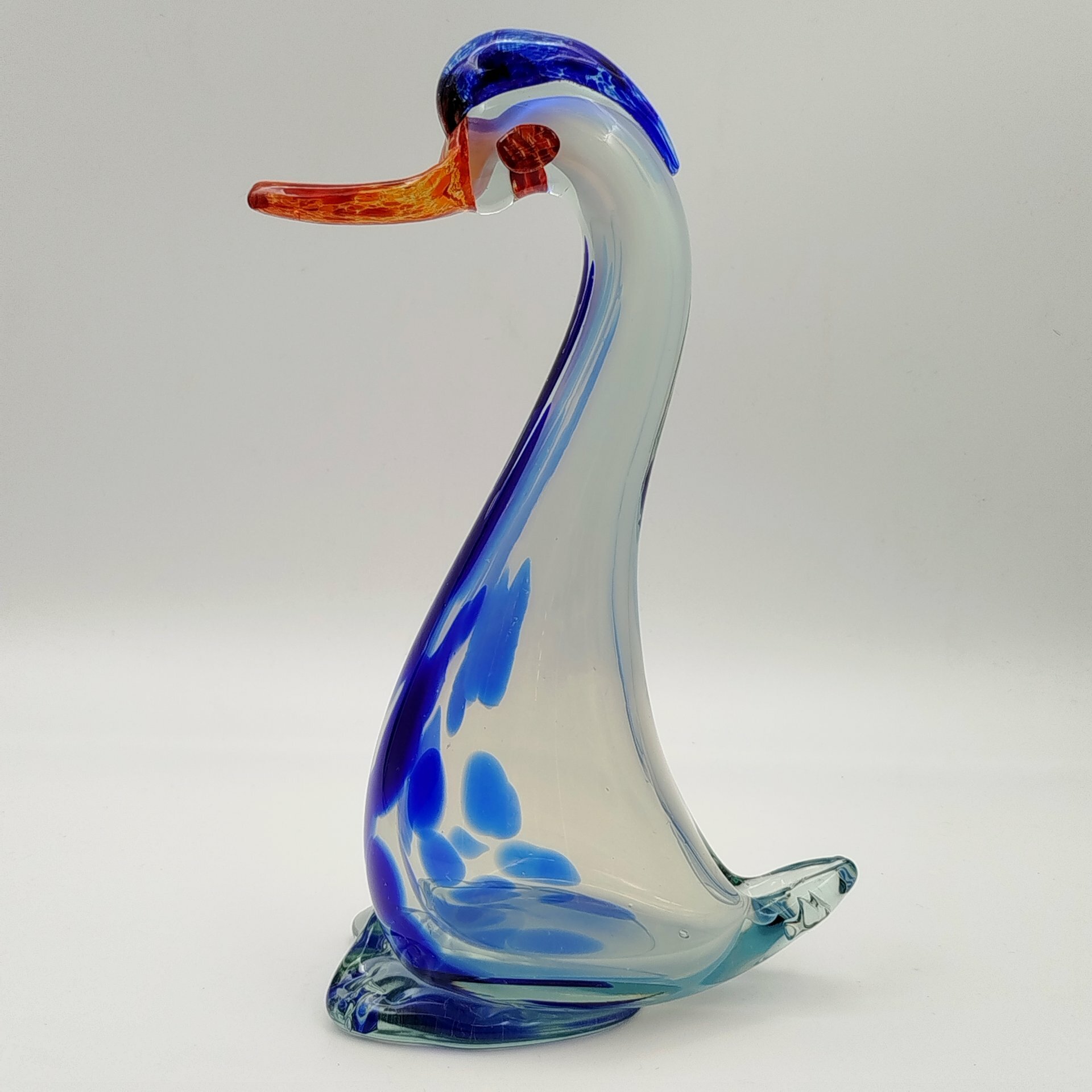 Статуэтка "Утка", муранское стекло, Италия, 1990-2010 гг.