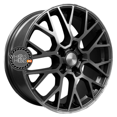 Khomen Wheels KHW1818 (Mitsubishi Outlander) 18x7 5x114.3 et38 dia67.1 Gray-FP