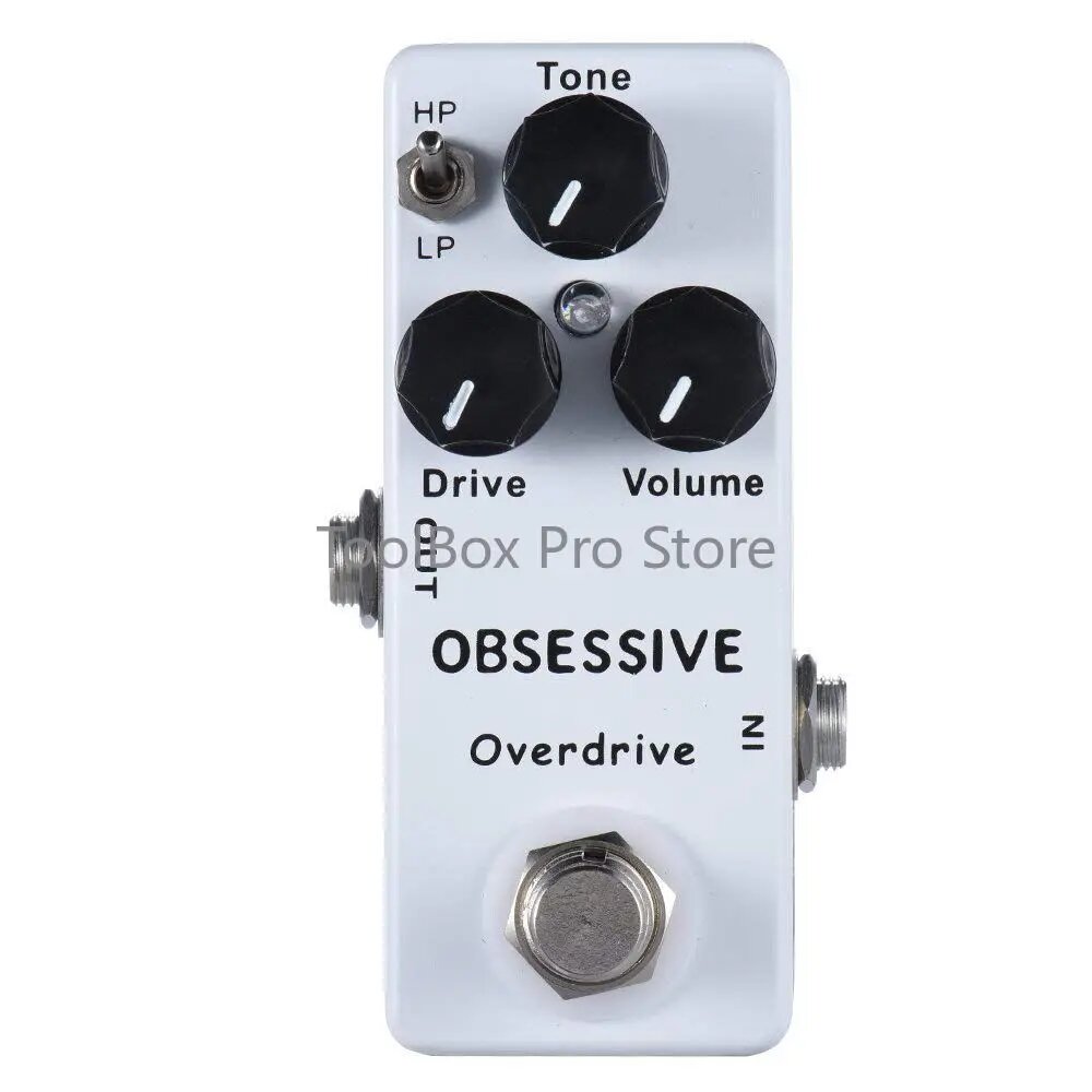 AZZ-Obsessive Compulsive Drive OCD Overdrive Гитарная педаль эффектов и настоящий байпас