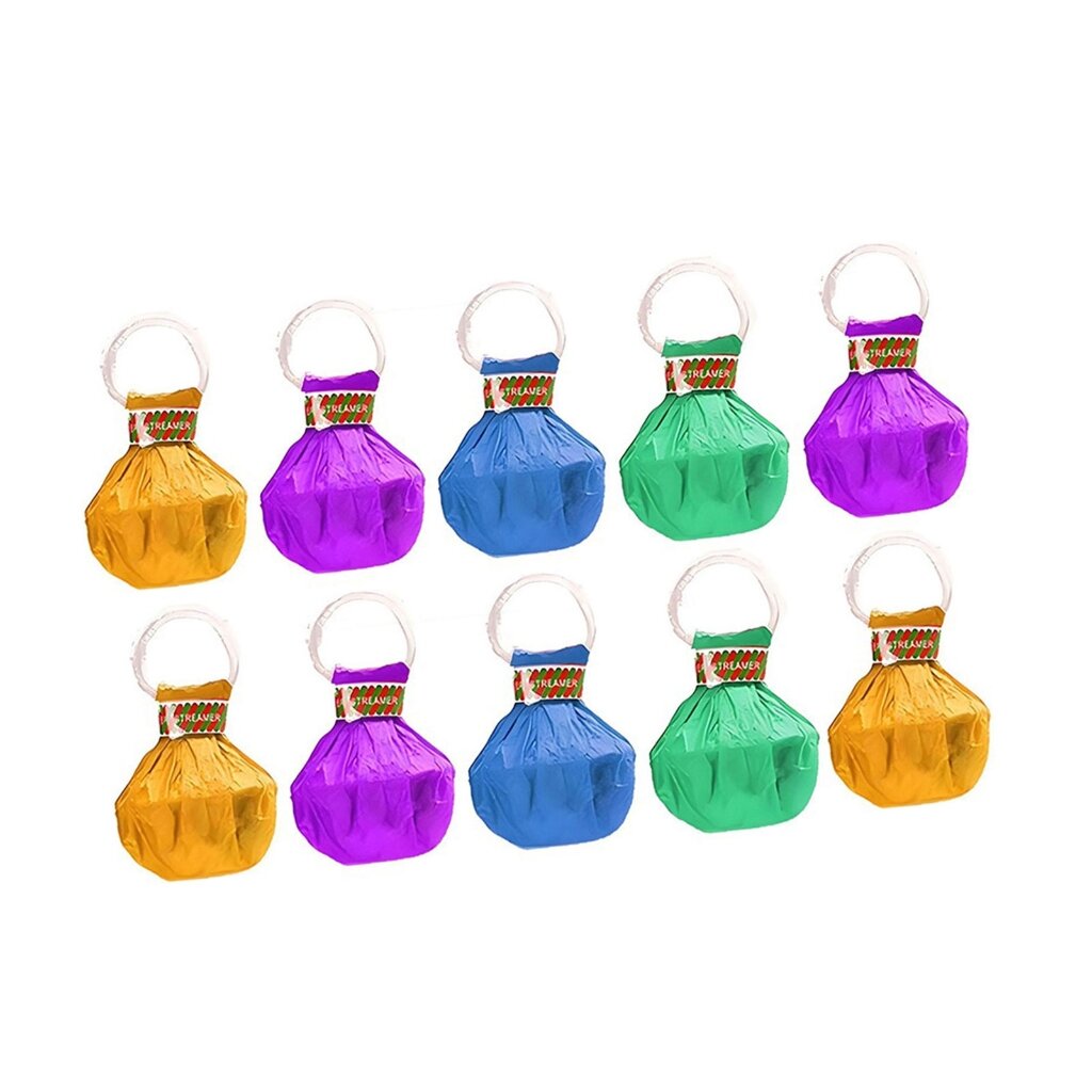 10 штук ярких хлопушек с конфетти для празднования дня рождения, свадьбы и фестивалей