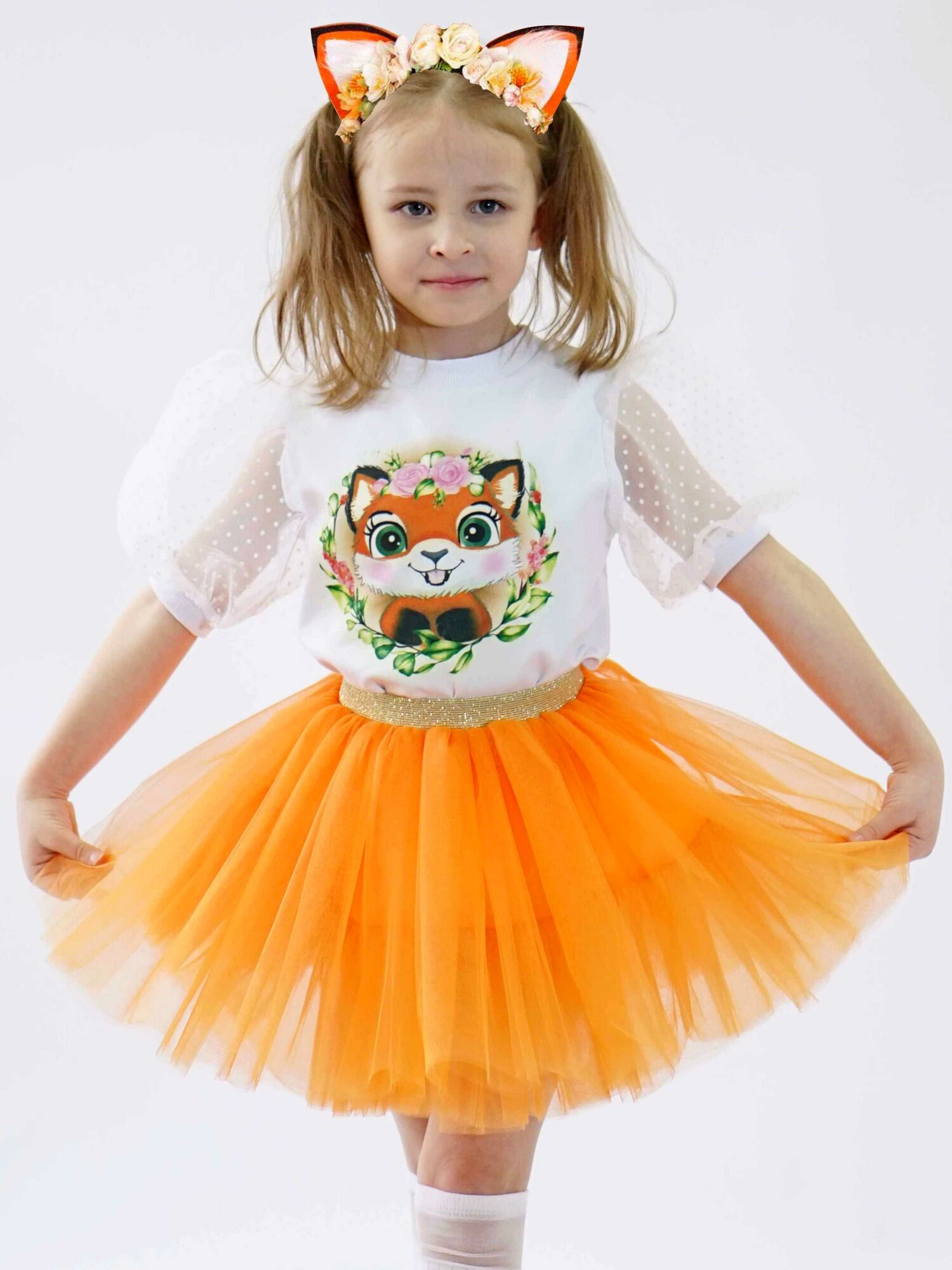 Карнавальный костюм Лисичка ЭнчантималсDress