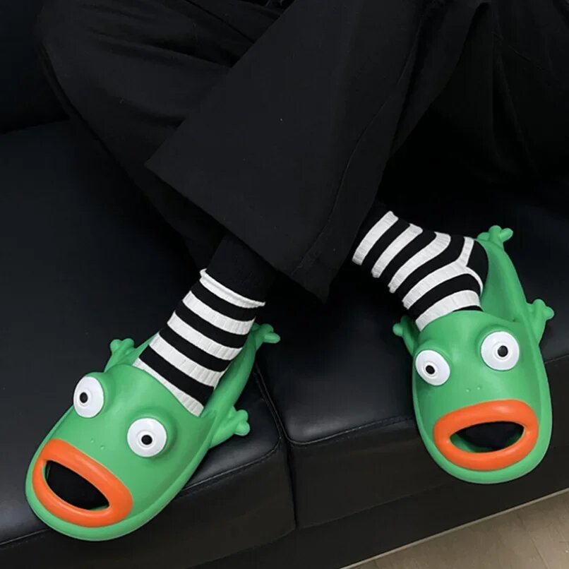 Тапочки Shengyuzi, размер 44-45, зеленый, — фото 1