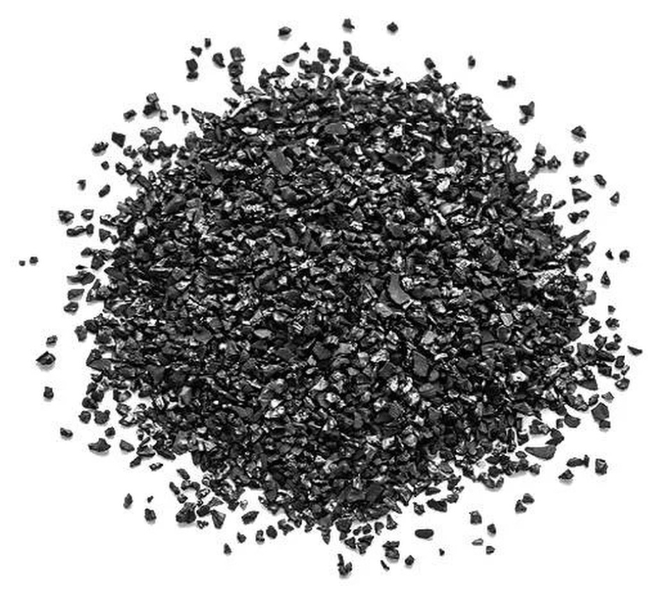 Уголь кокосовый 1,0кг PREMIUM 0,8-2мм активированный для очистки самогона, воды.