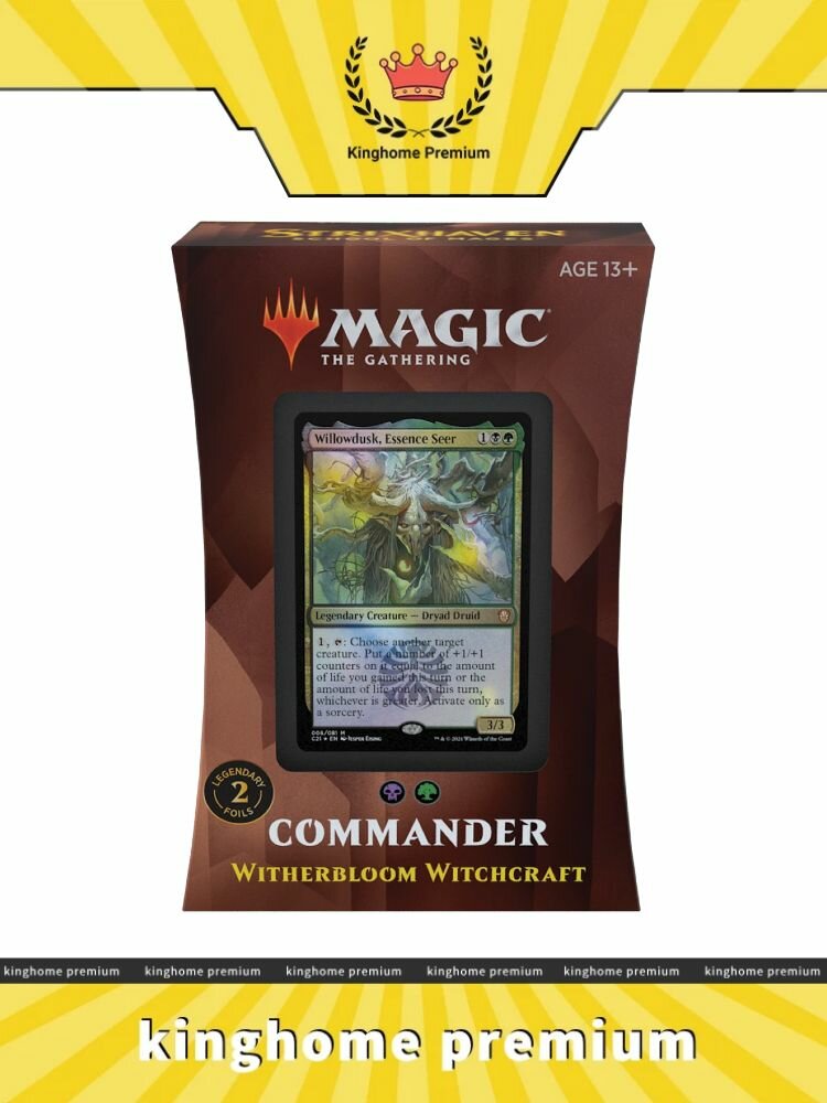 Magic: The Gathering Strixhaven Commander Deck Witherbloom Witchcraft (Английский)