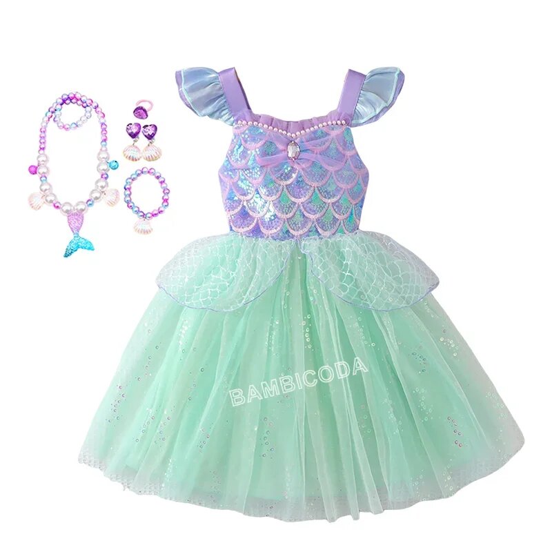 Платье Русалочка для девочки STYNISYT 4-5T(110), a8