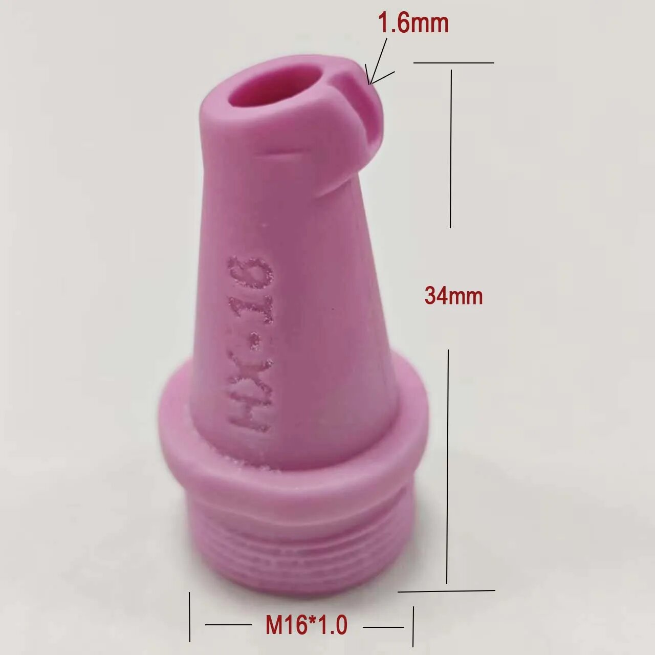 Керамическая насадка для лазера HX-16, 1.6mm, M16*1.0