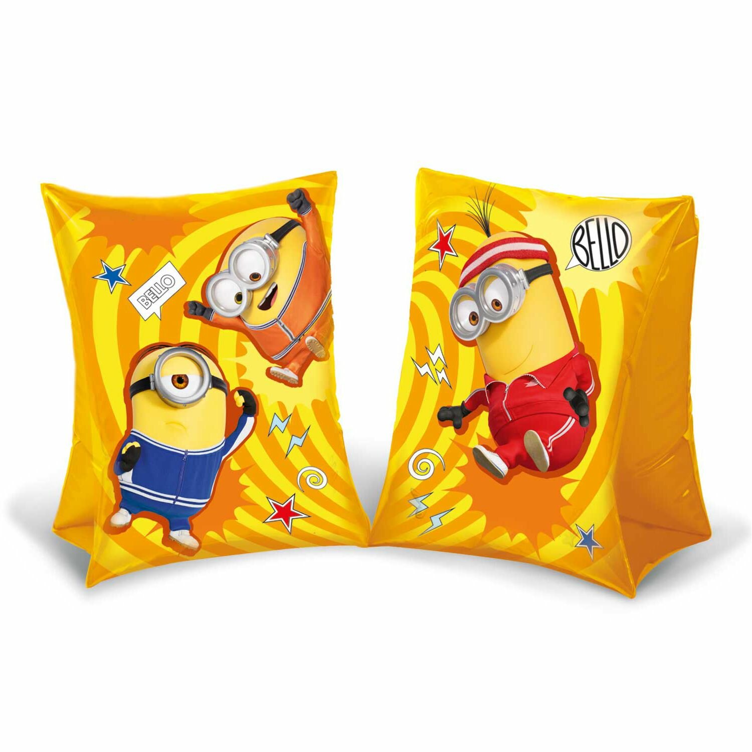 Нарукавники надувные для плавания детские Миньоны 15х23см ND Play