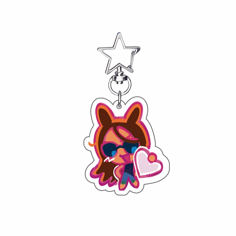 Keeppley брелок аниме Alien Stage Chibis, розовый, цвет 3
