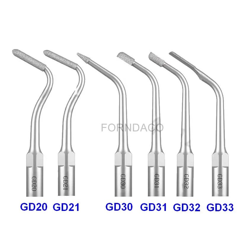 Стоматологические насадки для скалера GD20 GD21 GD30 GD31 GD32 GD33 Satelec DTE NSK GD21