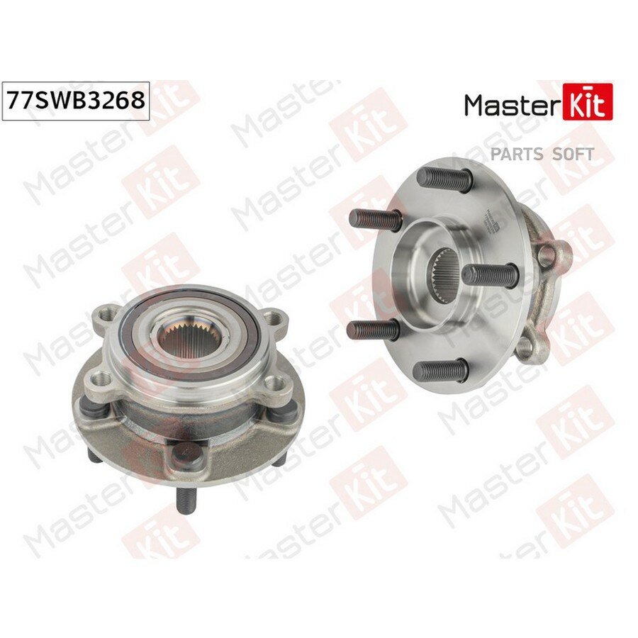 MASTERKIT 77SWB3268 77SWB3268 Ступица в сборе с подшипником перед. Mazda 3 (BM BN)/6 (GJ GL)/CX-5 (KE GH KF) 2011 - ()