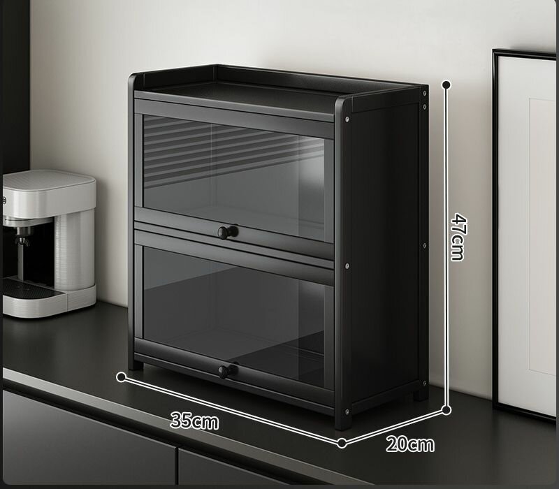 Полка для барной стойки Настольная Прямая, 35х20х47 см, 1 шт.