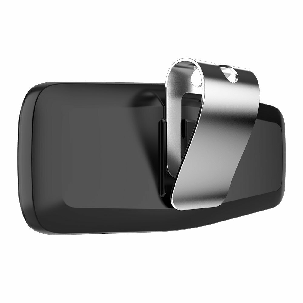 T823 Bluetooth-гарнитура для автомобиля Handsfree Car Kit Music Player с шумоподавлением, поддержка голосового помощника, черный цвет, BT 5.0, батарея 500mAh, время работы 20 часов, время заряда 2-4 часа, время ожидания 100 часов, размер упаковки