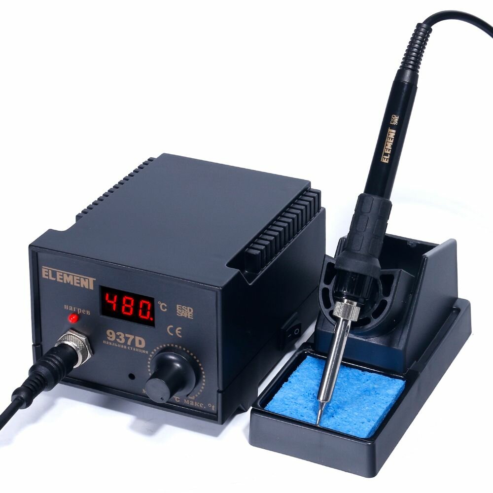 Паяльник с регулировкой температуры ELEMENT