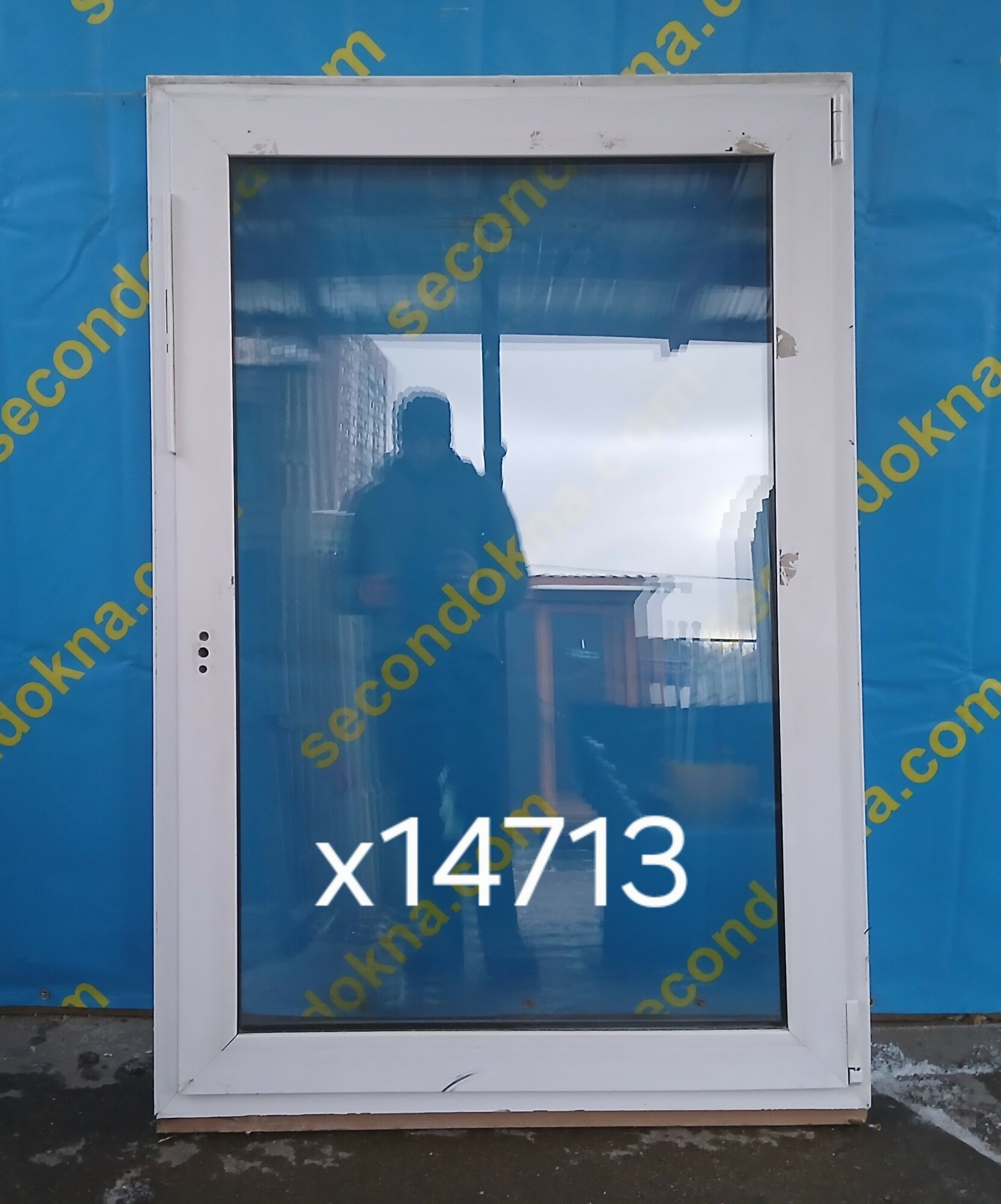 Пластиковое окно Б/У 1400(в)х960(ш)