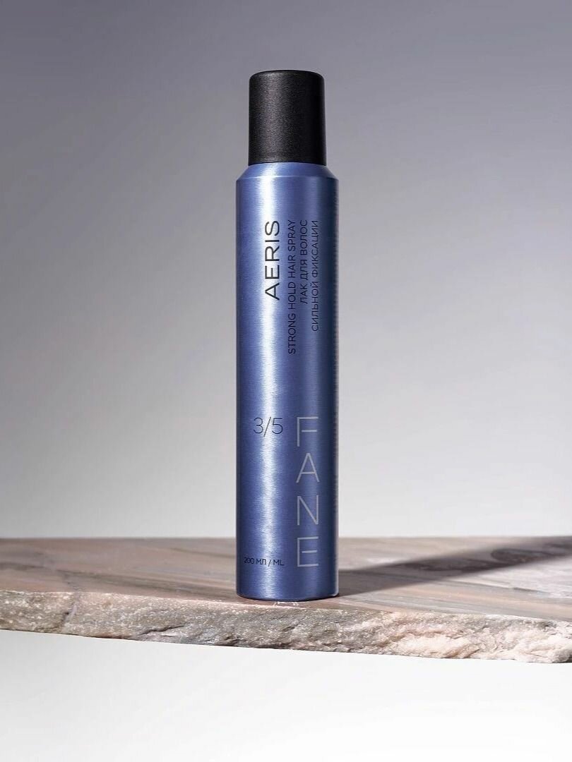 FANE Aeris лак для волос, салонный, сильная фиксация 3/5, 200 мл