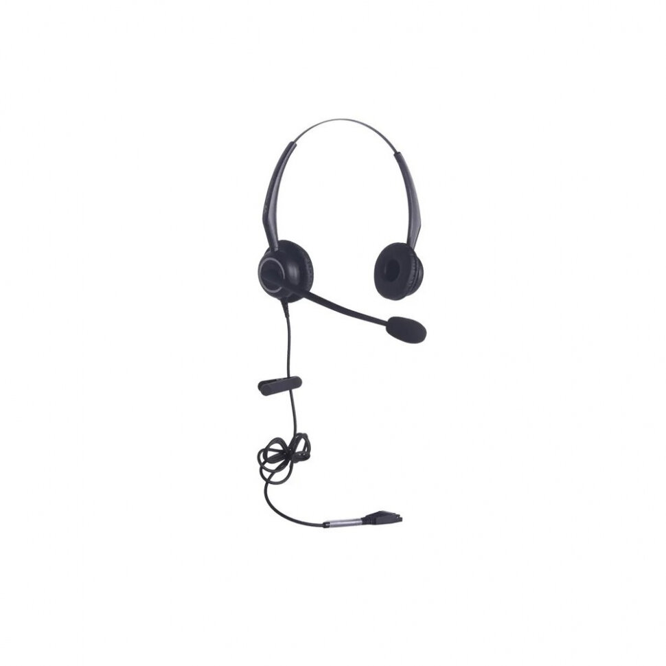 Проводная гарнитура VT VT5000-D, Стерео, Узкополосный звук, переходник QD(P)-RJ9(03)