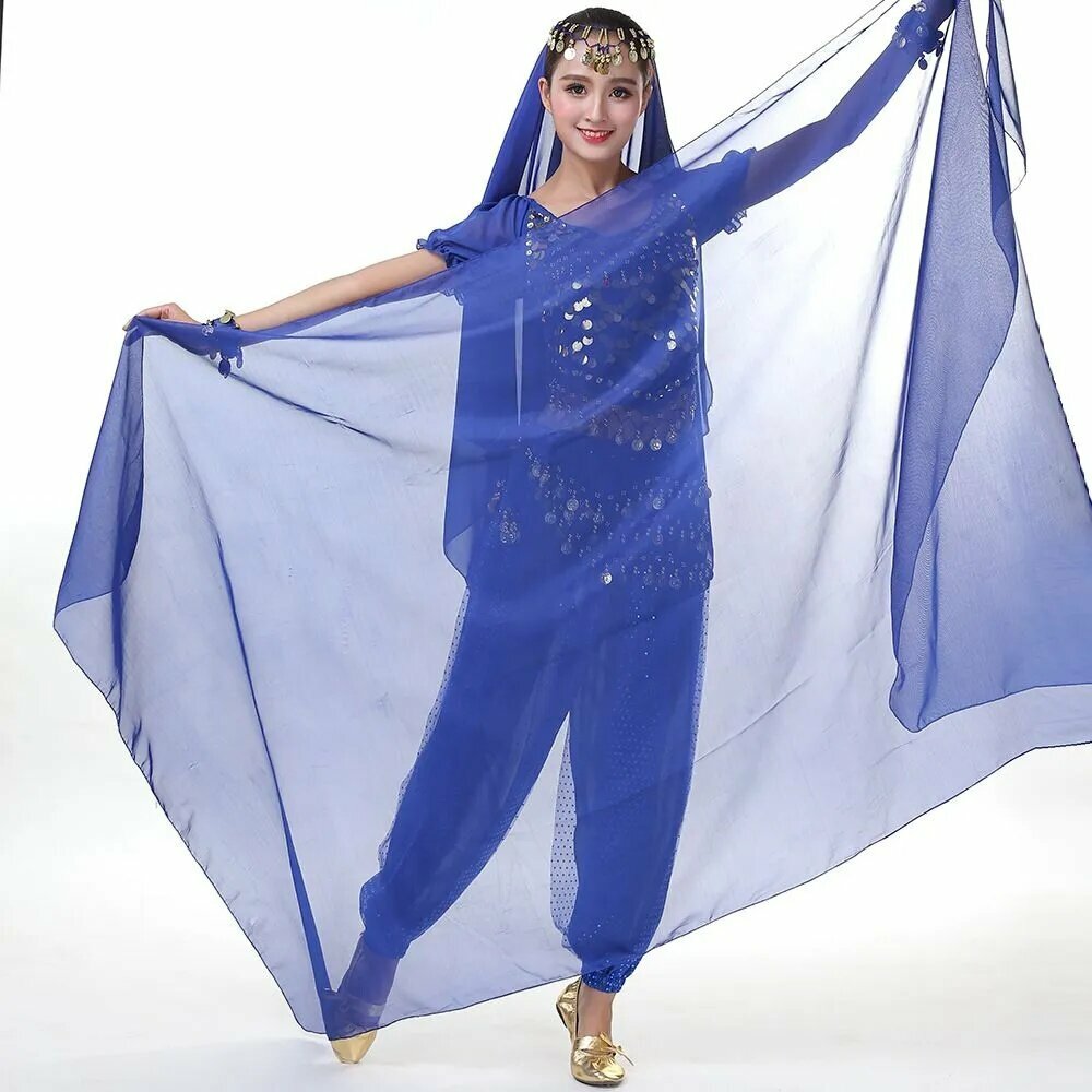 Платок шаль для восточных танцев, 220*120 см