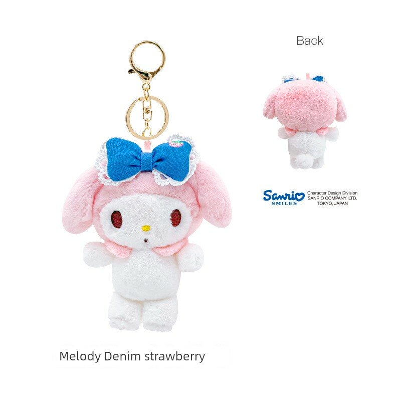 Оригинальный плюшевый кулон Hello Kitty, брелок для сумки Hello Kitty, игрушка-украшение, подарок на день рождения