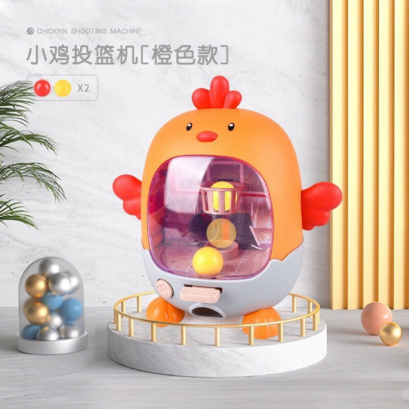 Настольная игра для мальчиков и девочек: милая курица, ловец космических шариков, птица-запускач шариков, детская игра с мраморными шариками, детская игрушка.