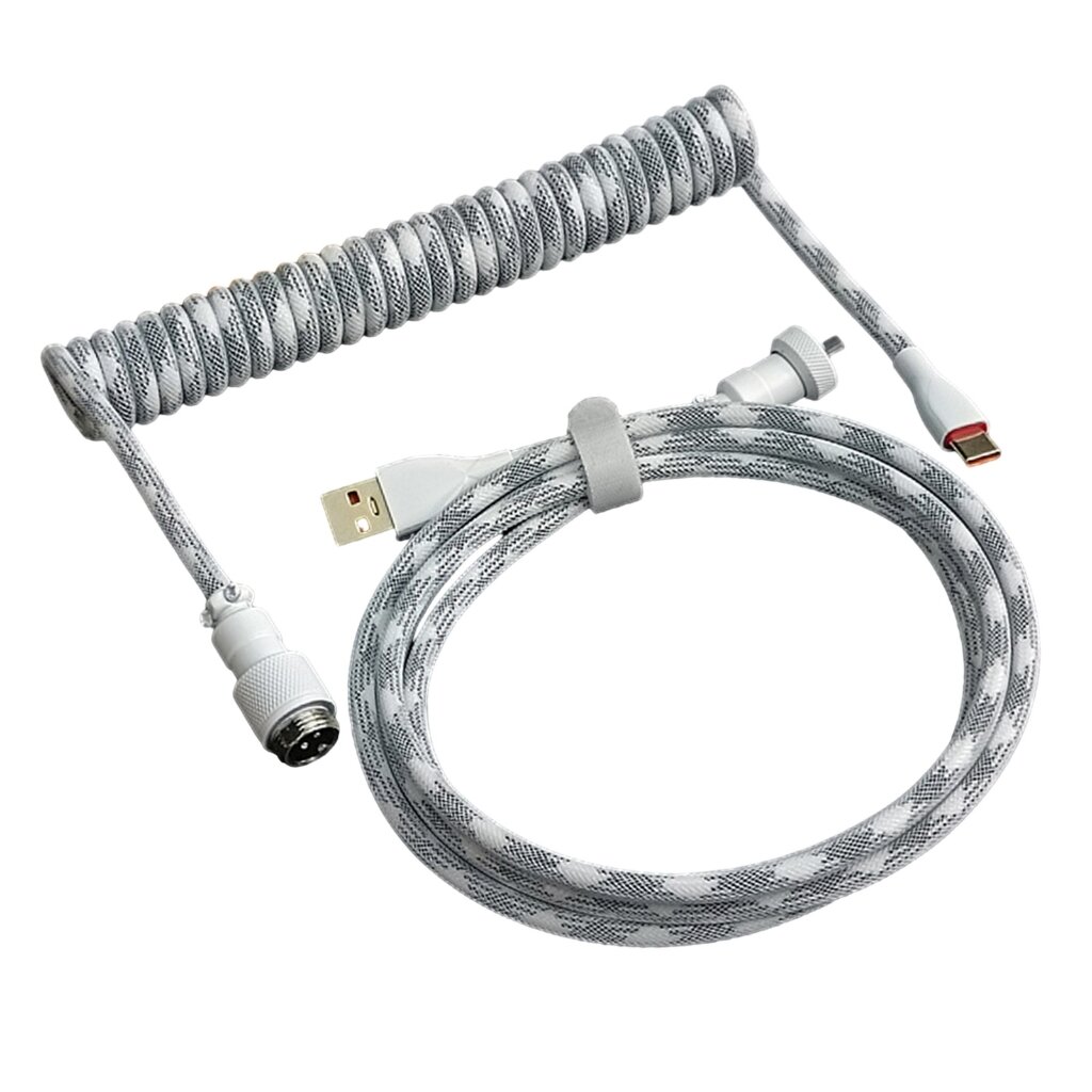 Игровые клавиатуры кабель Typec to USB-A Зарядка Гибкая съемная авиация