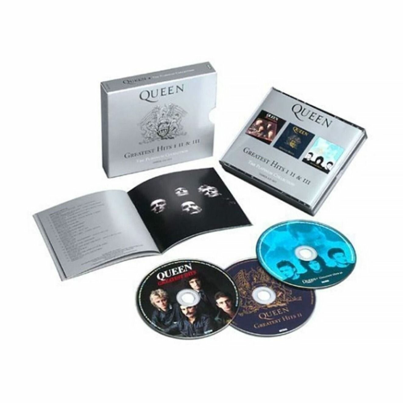 Музыка CD Queen - Greatest Hits I II & III The Platinum Collection 3 x CD, Compilation, Reissue Новый