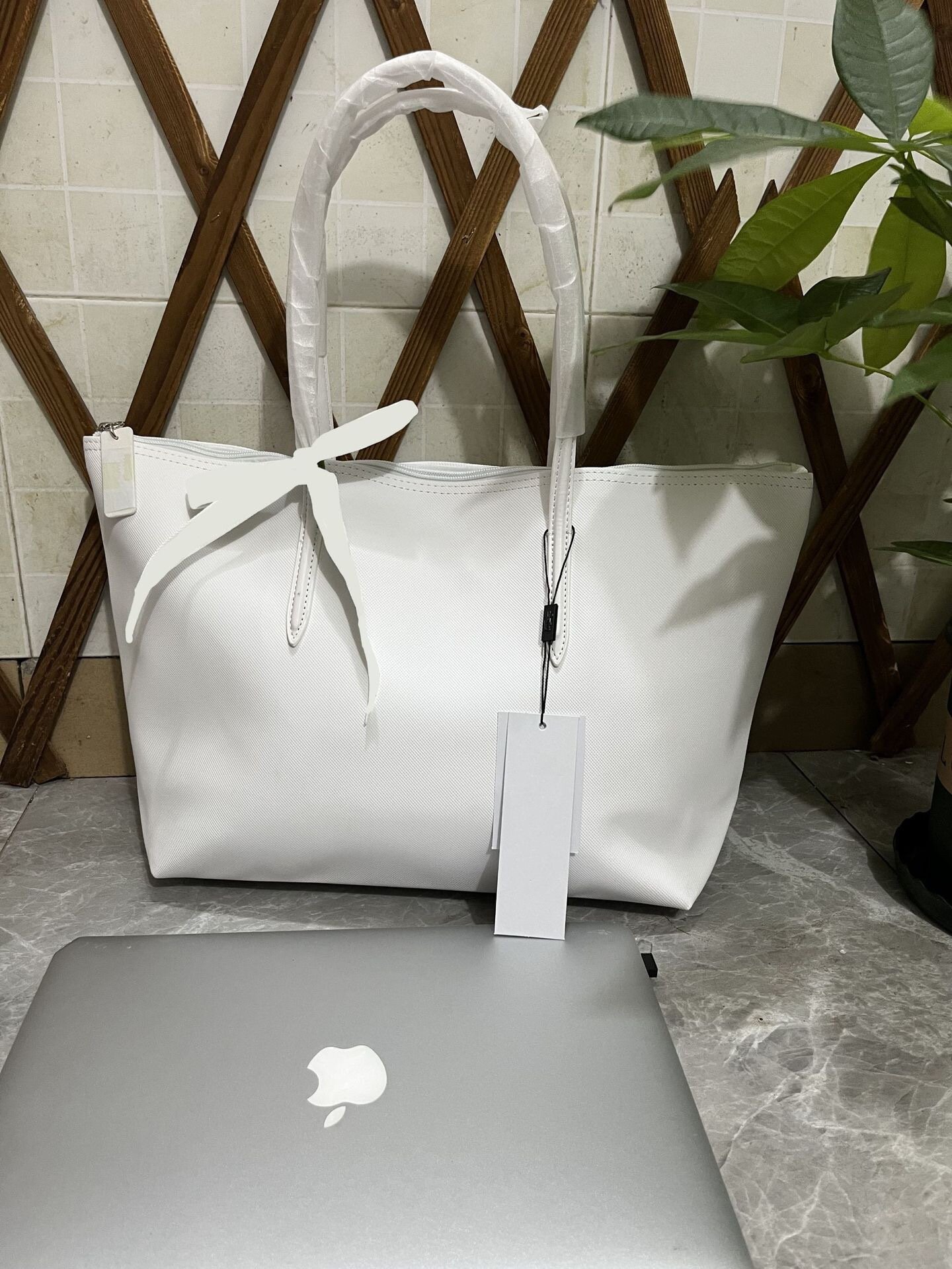 Французская новая горизонтальная большая сумка с изображением злой рыбы, вместительная сумка-тоут, водонепроницаемая сумка для поездок, женская сумка, сумка Lacoste