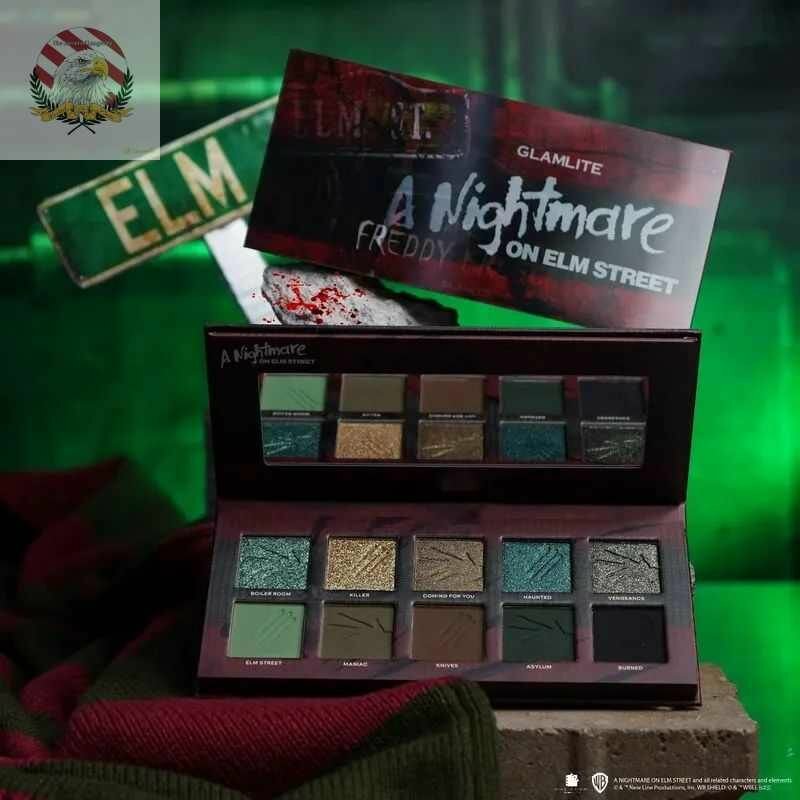 Палетка теней Glamlite A Nightmare on Elm Street Freddy Krueger