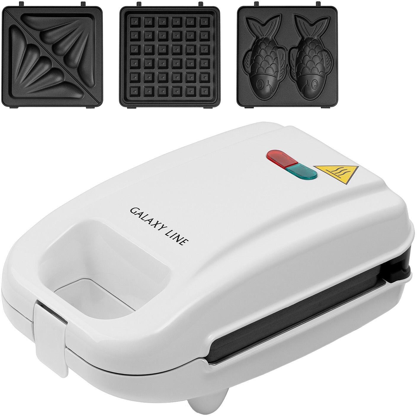 Вафельница электрическая, с формами GL 2971