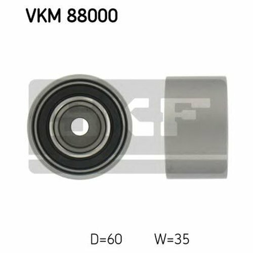 Ролик обводной ремня ГРМ SKF VKM88000 для Subaru Forester, Impreza, Legacy I, II, III, IV, V, Outback