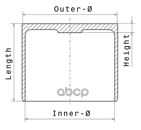Толкатель механический RENAULT MEGANE 1.5dCi - 1.9dCi K9K/F9Q 01 8.0mm KOLBENSCHMIDT арт. 50007549