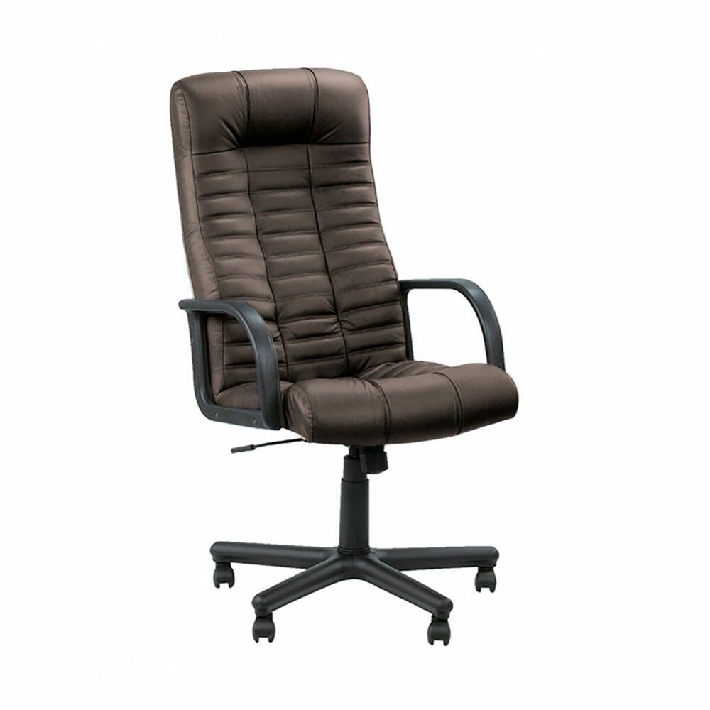 Кресло руководителя ATLANT BX_ECO 31 экокожа коричневая