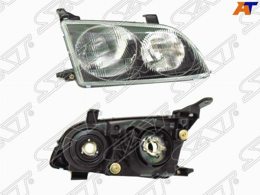 SAT ST-44-3R Фара Toyota Ipsum (SXM10) 96-98 / Picnic 96-01 (Справа/ Ручная регулировка)