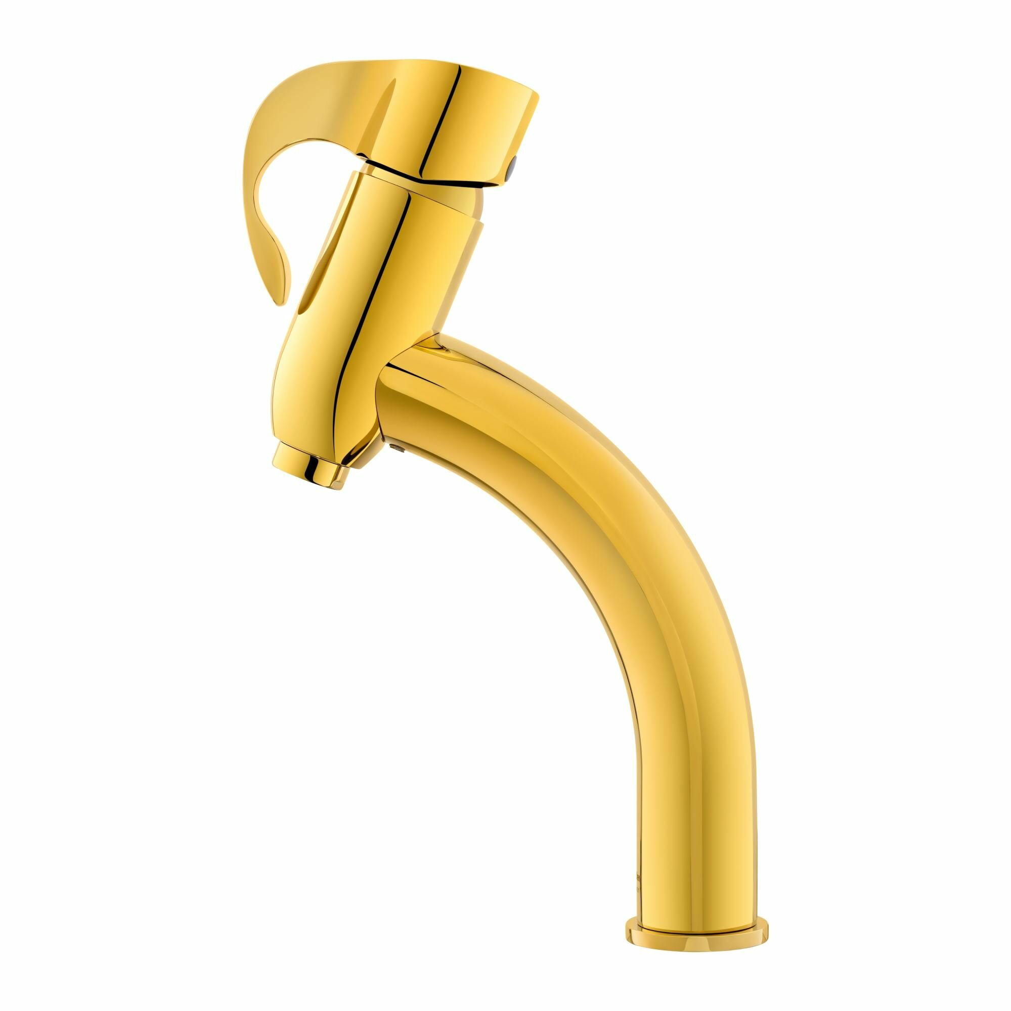 Смеситель для раковины Shouder Dante 0390206, золото