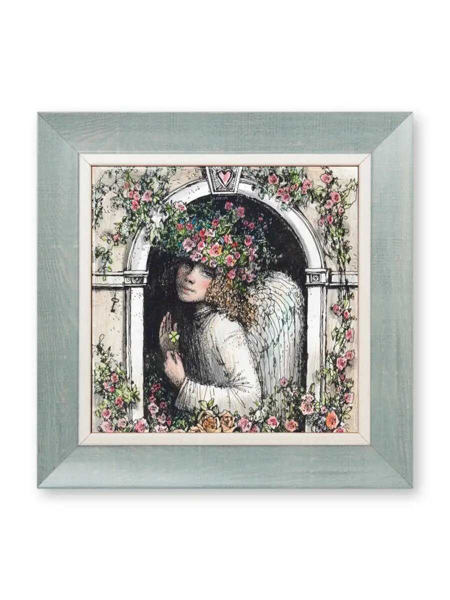 Картина на стену с ангелом.