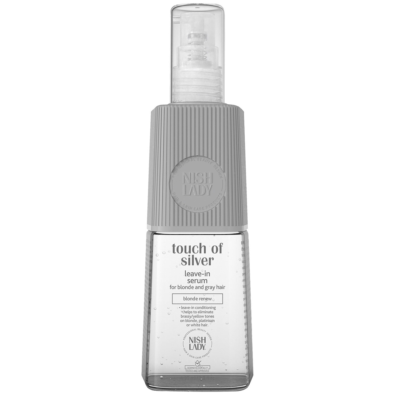 Несмываемая сыворотка NISHLADY для блонда И седых волос 97 ML