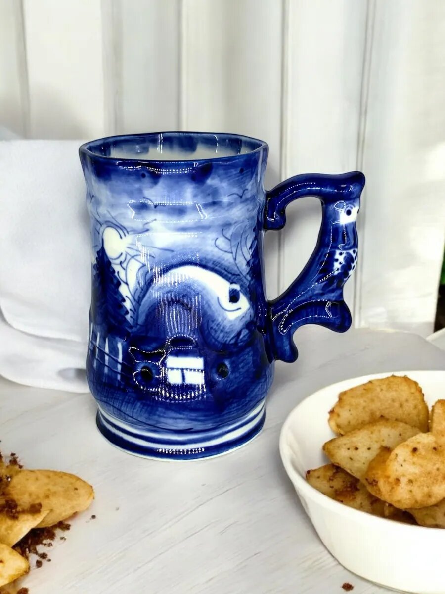 Кружка пивная "Пейзаж" 500 мл