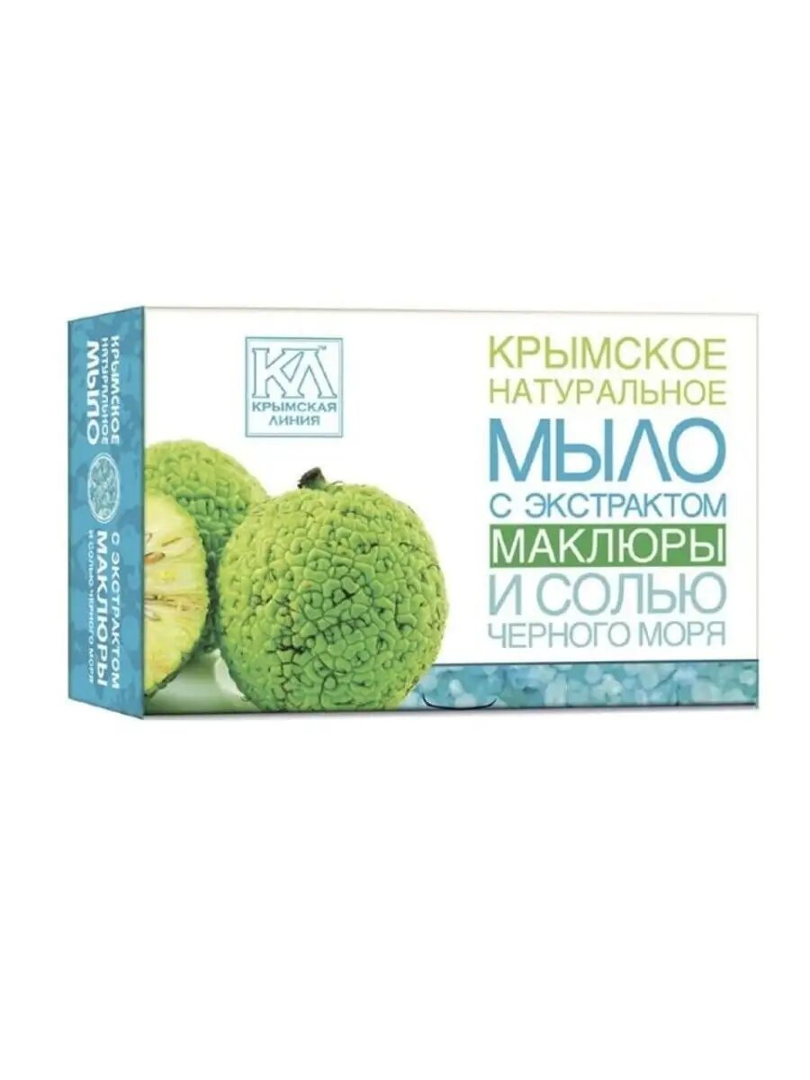 Мыло «С экстрактом маклюры и солью Черного моря», 82г.