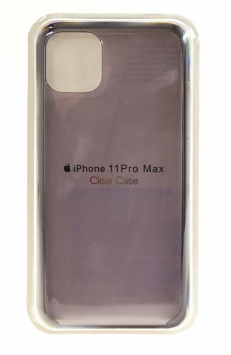Накладка Clear Case для iPhone 11 Pro Max темно-синий