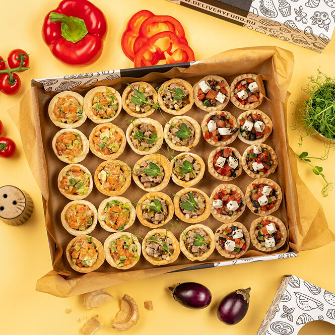 Бокс тарталеток премиум #20