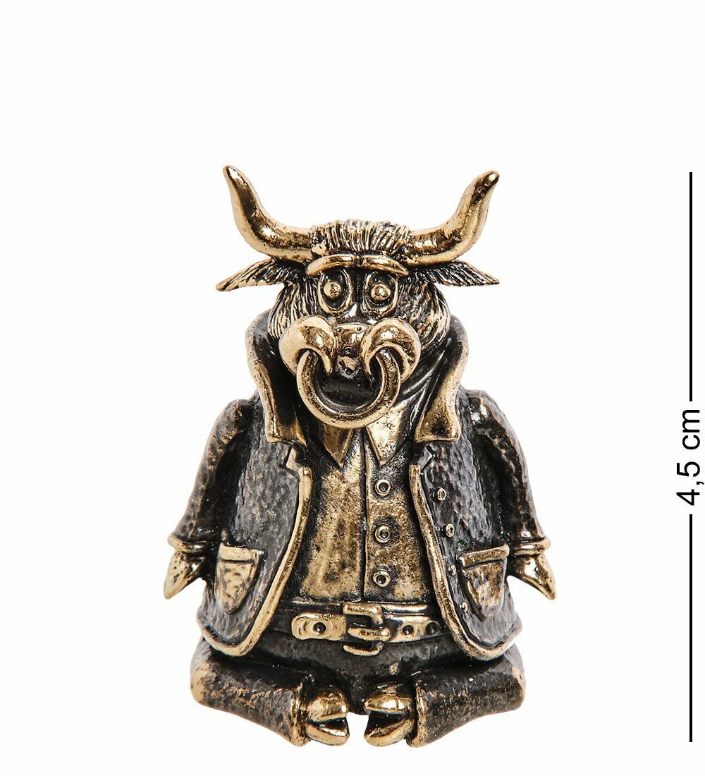 Колокольчик 'Бык ковбой' (латунь)